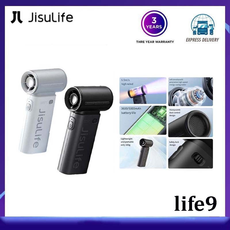 JISULIFE life9 Ultra High Speed Energy saving Handheld Small Wind ...