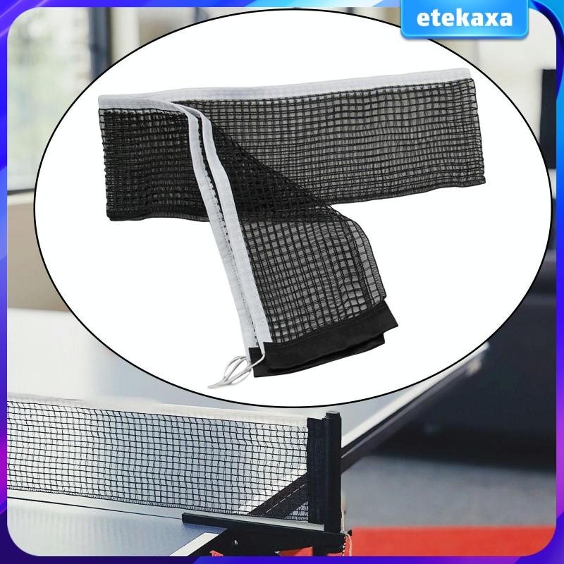[Etekaxa] Table Tennis Net Practice Easy Setup Standard Line Pong Clamp ...