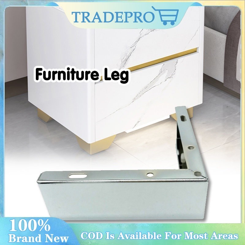 Chrome Iron L Type Furniture Footings / Leg For Sofa Table Bed Cabinet ...