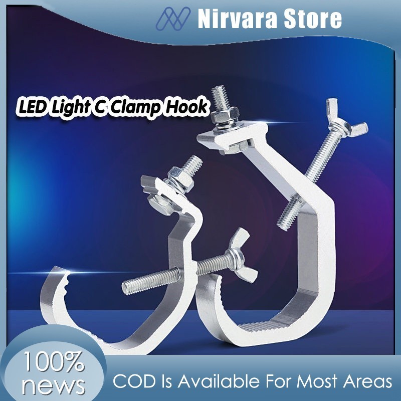 LED Light C Clamp Hook For LED PAR / Moving Head / Laser | Shopee ...