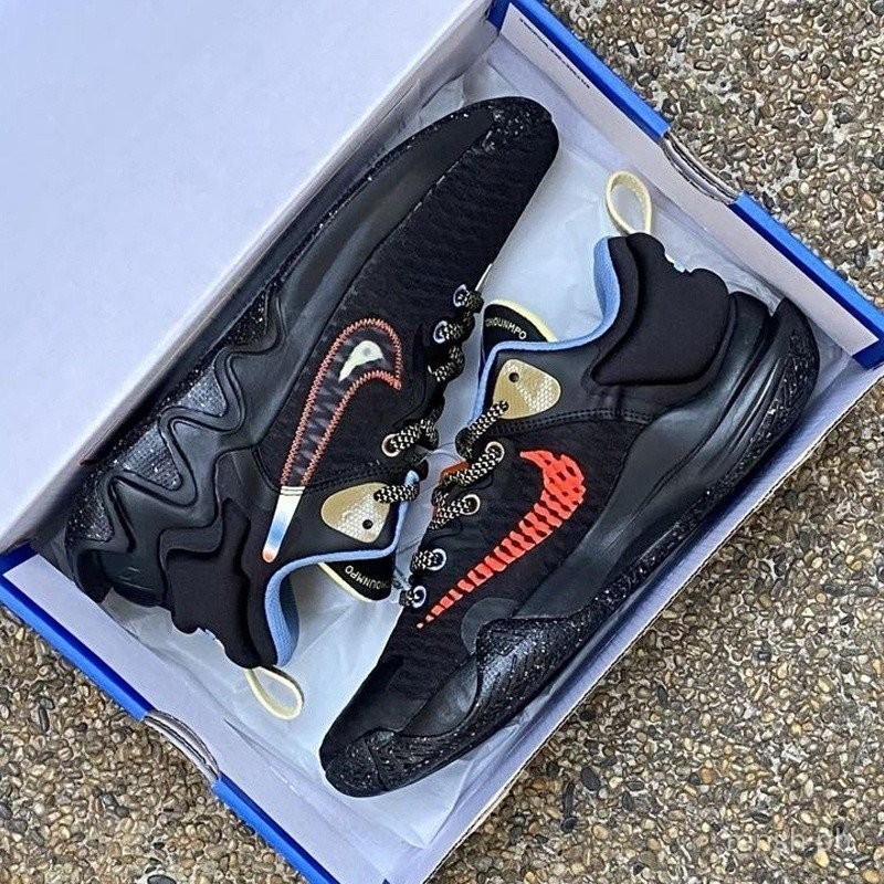 Freak Giannis Immortality 1 Black Red OEM Sports Basketball Shoes For ...