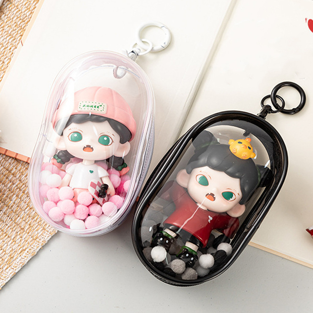 Doll Storage Bag PVC Transparent Anti-dust Display Box Bag Charm SP072 ...