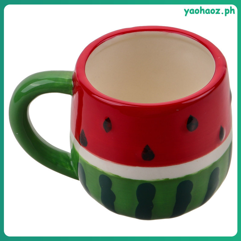 Watermelon Ceramic Mug Cup Palestinian Tea Cups Office Fruit Milk ...
