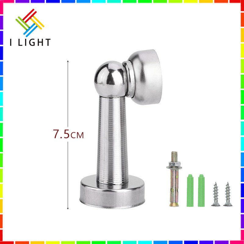 （Fast Delivery）304 Stainless Magnetic Door Stopper Brushed Door ...