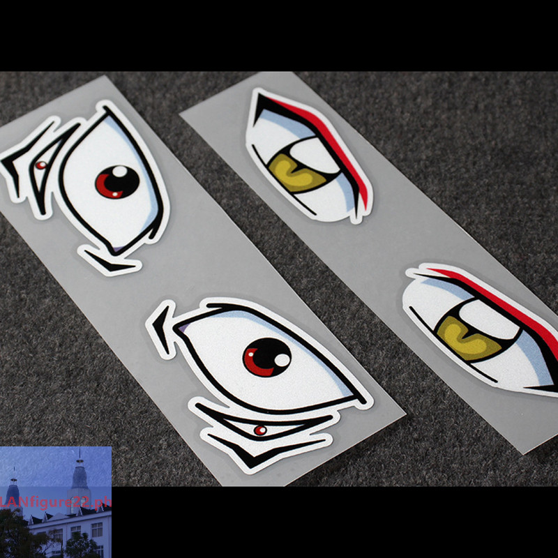 LANfigure Devil eyes car brake light ers car rear window electric car ...