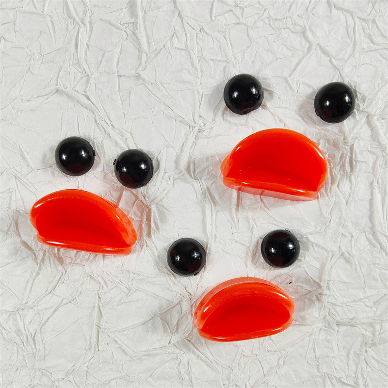 Cartoon Duck Three-Dimensional Mouth Flat Bottom Eyeglasses Fittings ...