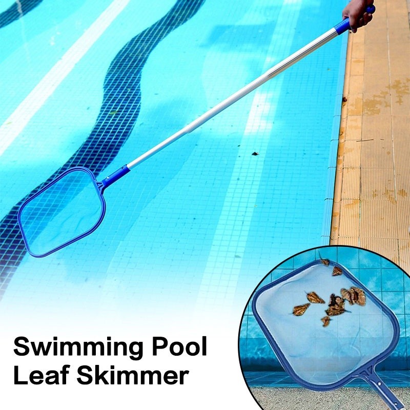 Practical Swimming Pool Skimmer Net Mesh Net Leaf Catching Net Pool ...