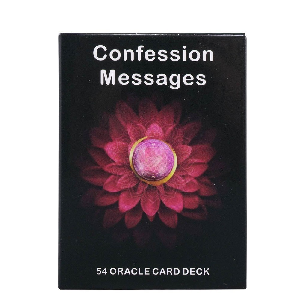 Confession Messages Oracle Cards Fortune Telling Divination Board Game ...