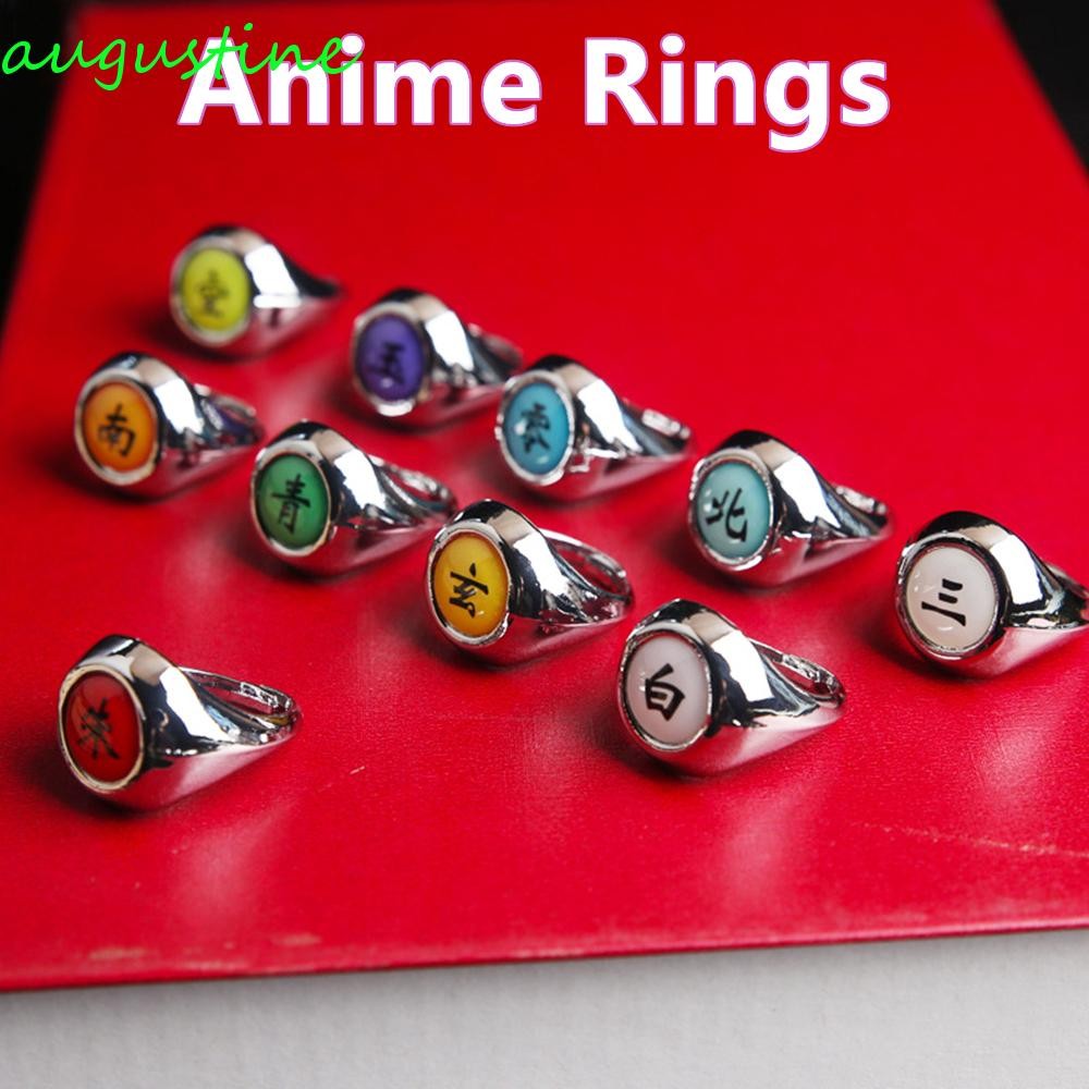 AUGUSTINE Cosplay Rings Japan Fashion Zhu-Rings Akatsuki Akatsuki ...