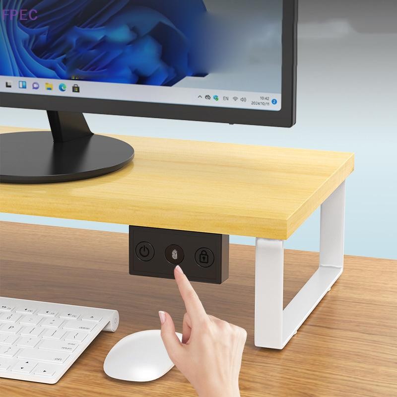 FPEC USB Computer Fingerprint Scanner Button Switch On Off Security Key ...