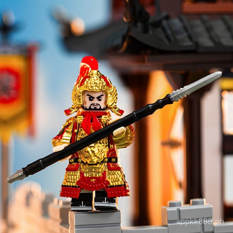 National Fashion Assembled Toy Manjiang Red Ancient Hero Figure ...