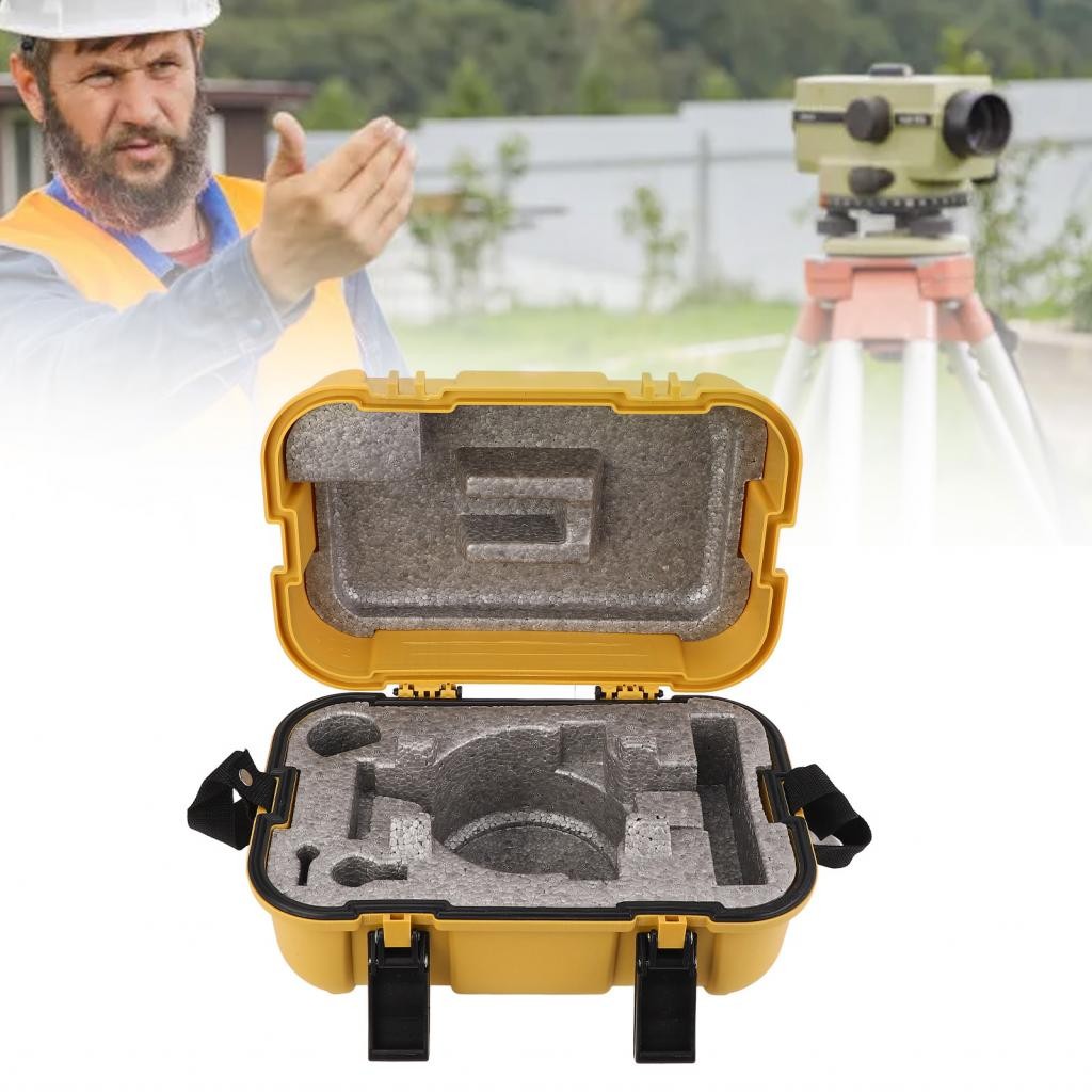 Ttiitt Surveying Instrument Machine Carrying Case Double Lock Automatic ...
