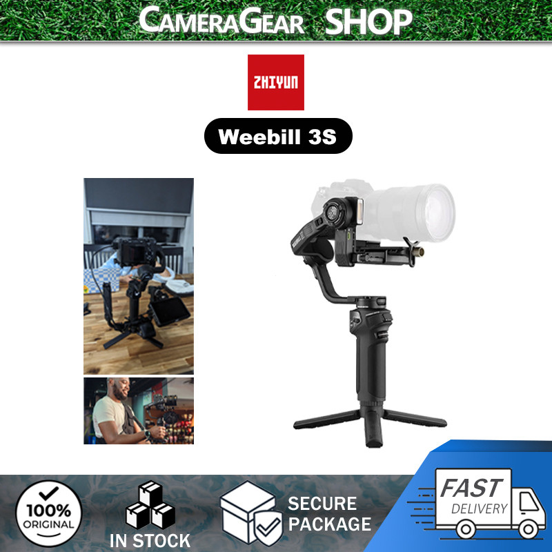 ZHIYUN Weebill 3S Gimbal Stabilizer for DSLR and Mirrorless Camera | Shopee Philippines
