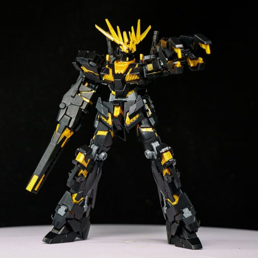 Mobile Suit Gundam Star Action-Black Gold Announced Banshee Unicorn 2 ...
