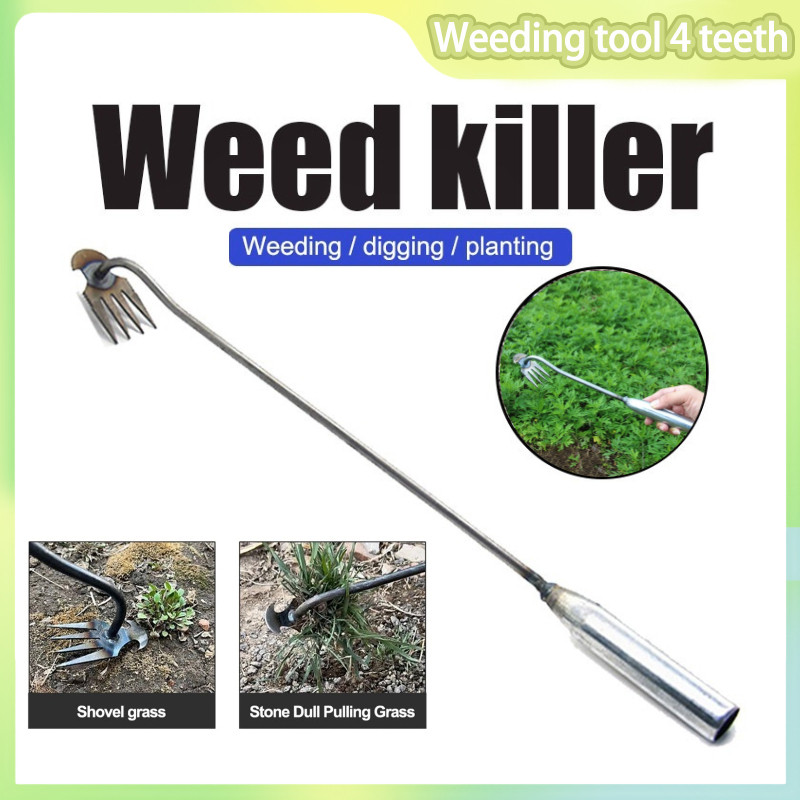 Four Teeth Weeder Long Handle Weeding Tool Easy To Operate, Durable ...