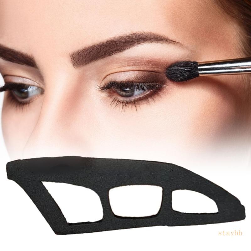 stay Reusable Eyeliners Stencils Mascara Shield Eye Makeup Tool Mascara ...