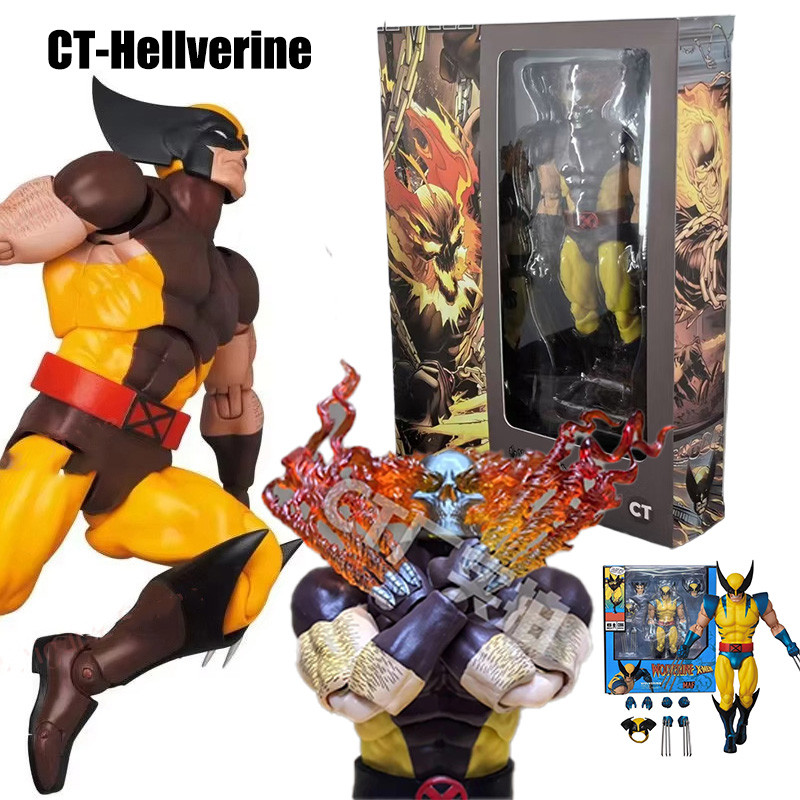 CT Toys Hellverine Action Figure Wolverine Mafex138 Decorative ...