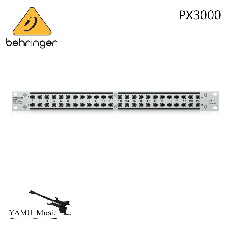 Behringer PX3000 Multi-Functional 48-Point 3-Mode Balanced Patchbay | Shopee Philippines