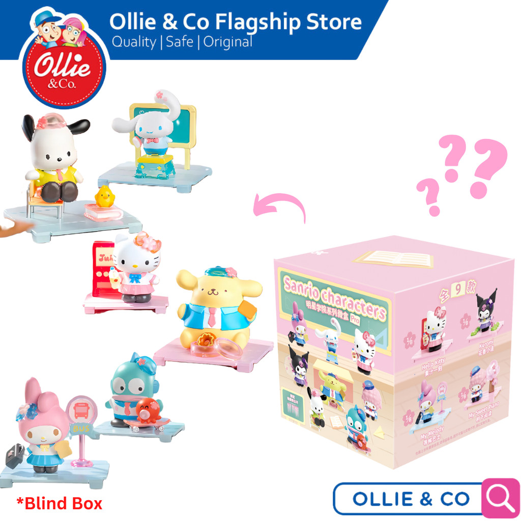 Moetch Sanrio Star Academy Mini Blind Box Series Sanrio Figurines, Gift ...