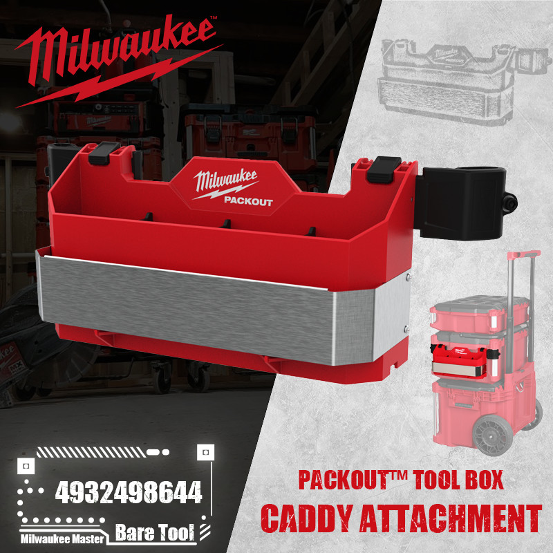 Milwaukee 4932498644 PACKOUT™ Tool Box Caddy Attachment Easily Connect ...