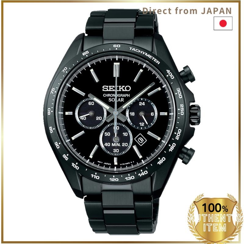 Seiko Watch Seiko Selection Solar Chronograph The Standard Men's Watch ...