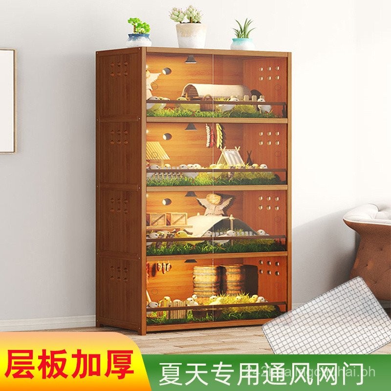 Rutin Chicken Multi-Layer Feeding Box Pet Sliding Door Insulation ...