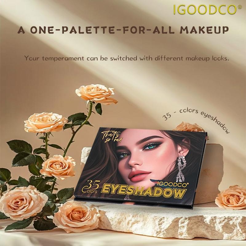 IGOODCO 35 color eye shadow plate makeup special multi-color stage ...