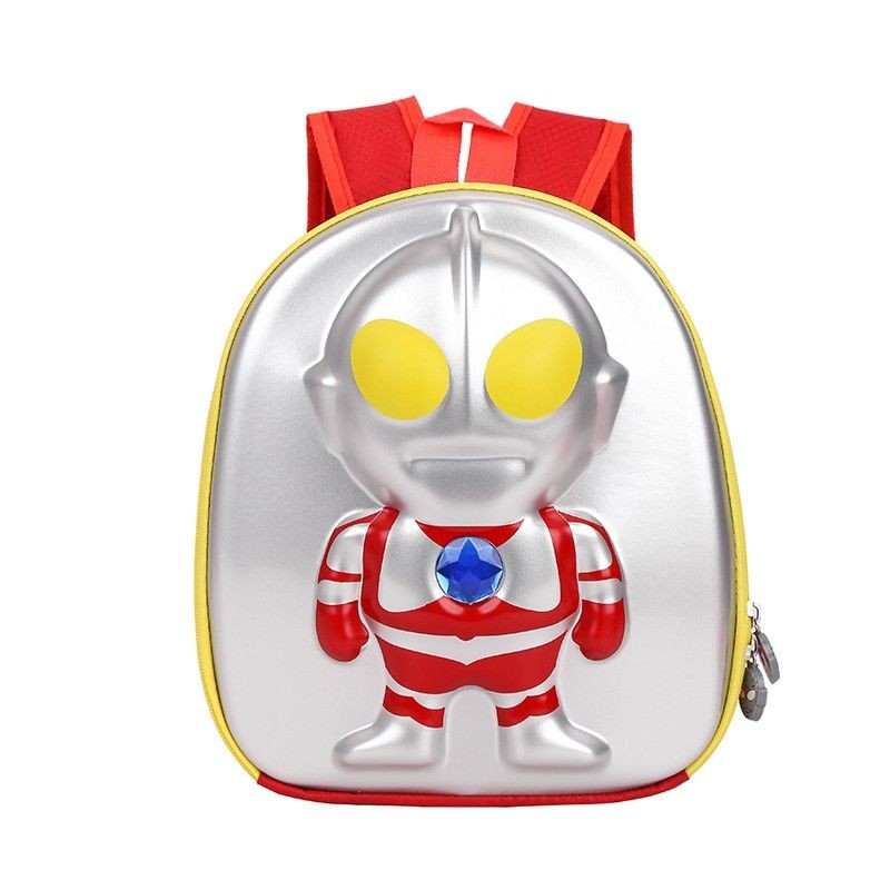 Ultraman Backpack Kindergarten Children Cartoon Boys Kids Cute Baby ...