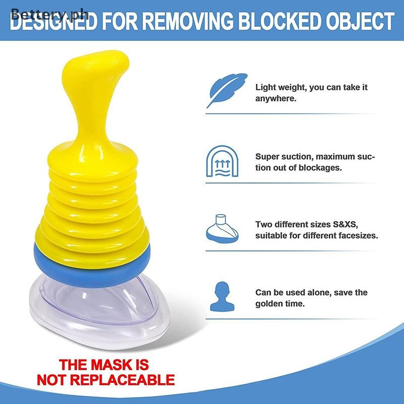 [ety] Rescue First Aid Kit Anti Suffocation Choking Emergency Device To ...