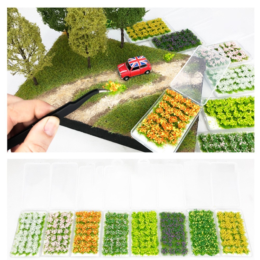 Model Grass 10-11mm High 110mm Length 65mm Large Scale Miniature Models ...