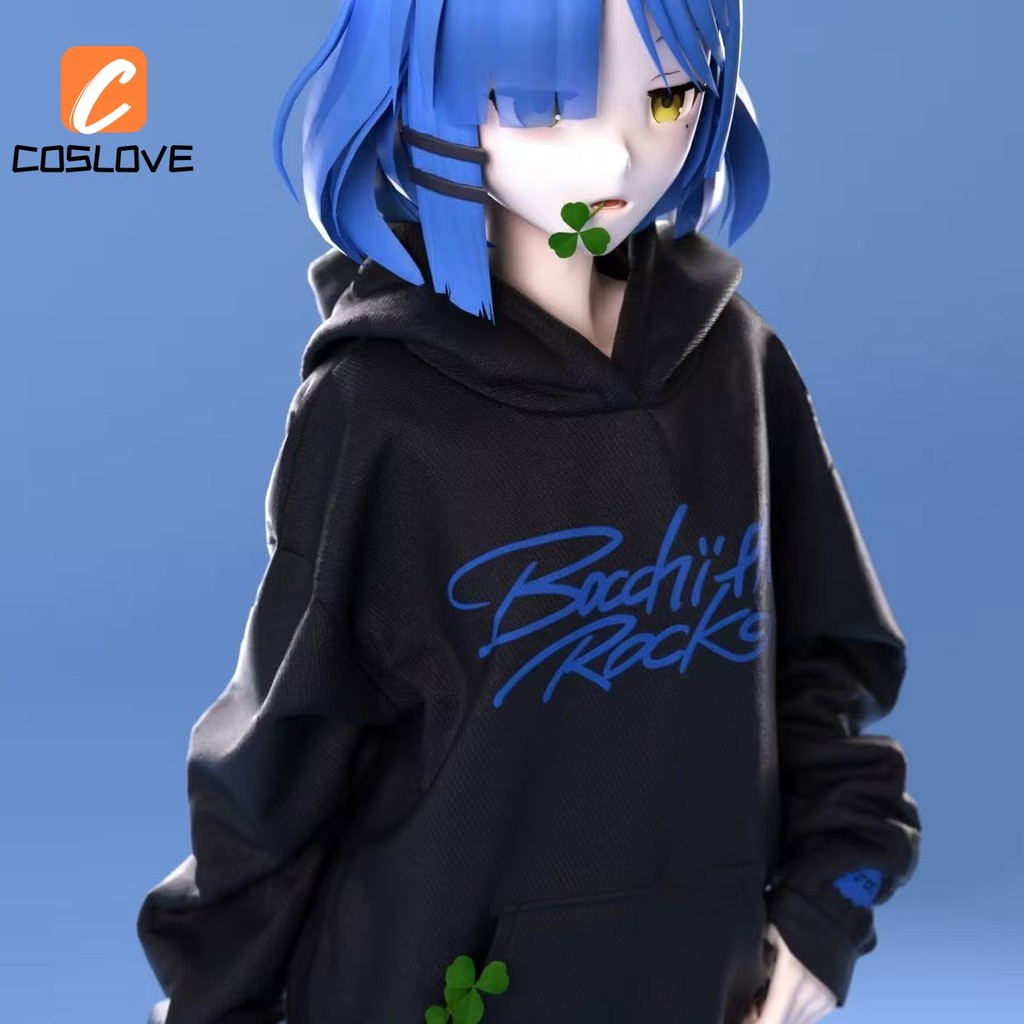 Bocchi the Rock Kessoku Band Fan Made Anime Character Hoodie Cosplay ...