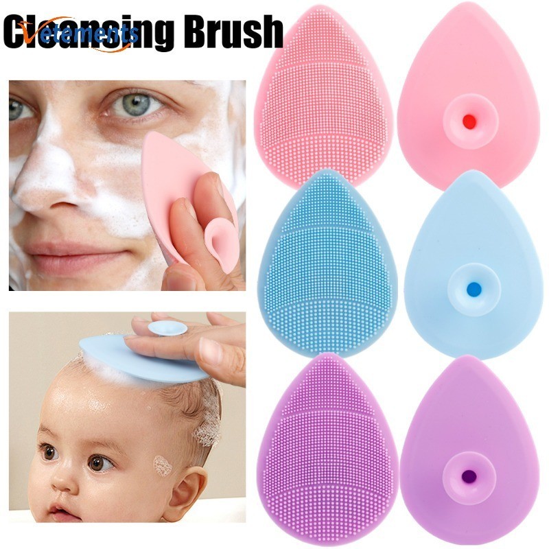 Facial Deep Pore Skin Care Scrub Cleanser Tool Portable Soft Silicone ...