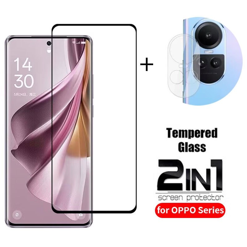 2 in 1 For OPPO Reno 12 Pro 5G 12F 11F 11 Pro Reno 10 Pro Plus Reno 8T ...