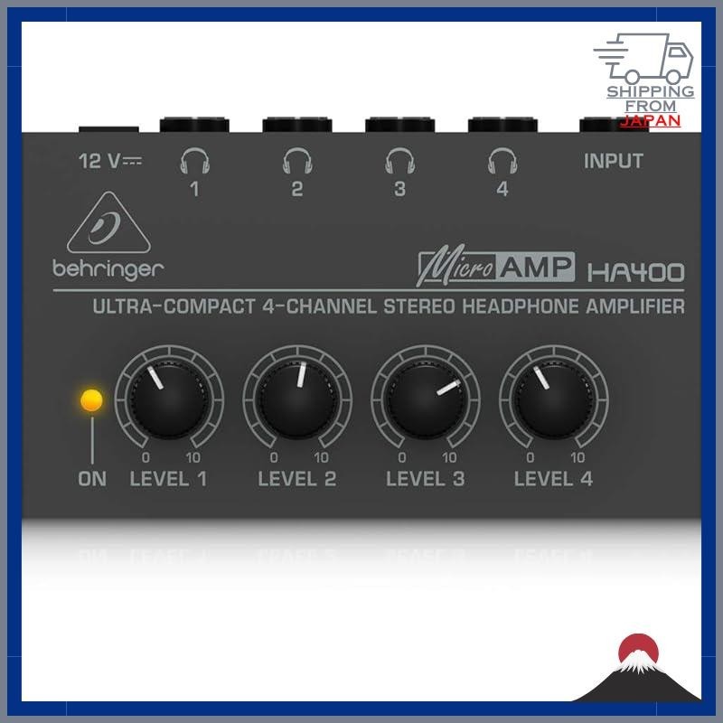 Behringer HA400 - Behringer headphone amplifier with 4 channels and ...
