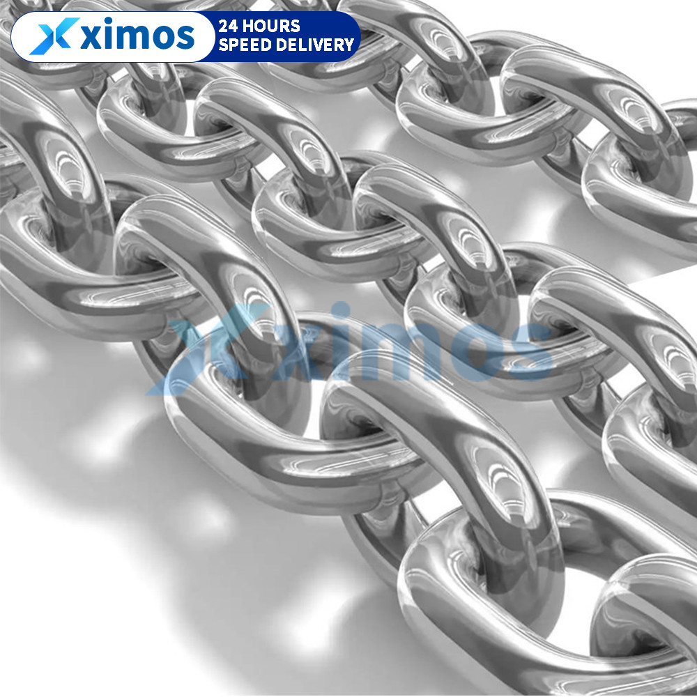 Heavy Duty Chain Lock Dog Chain Lock Iron/Galvanized Alloy For Home ...