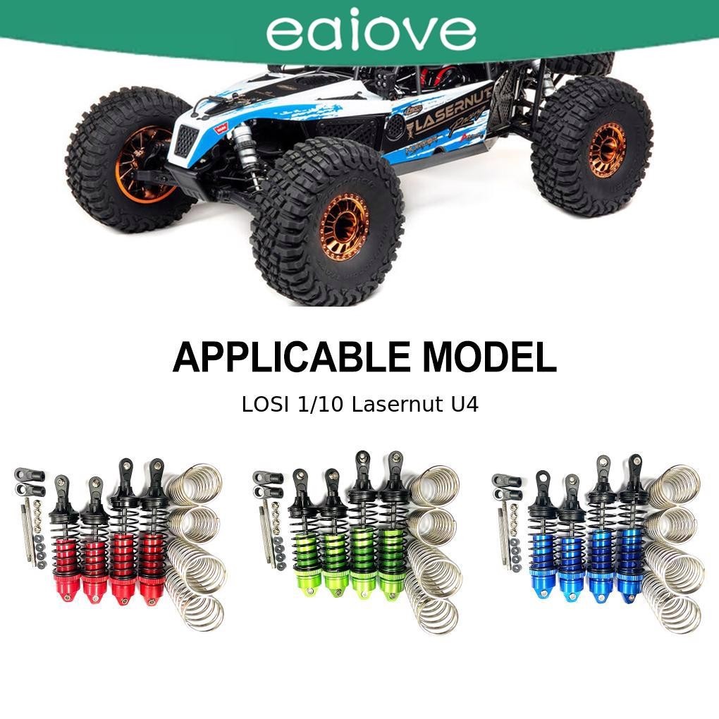 4pcs/set Shock Absorber Damper For 1/10 Losi Lasernut U4 DB TT Pro SCT ...