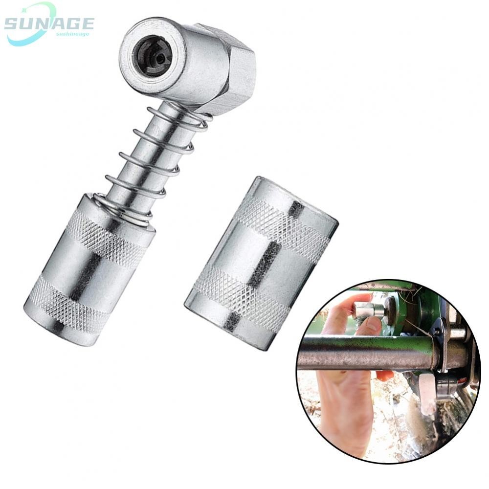 Reliable 3 Jaw Coupler Grease Nozzle Adapter with Spring Loaded Sleeve ...