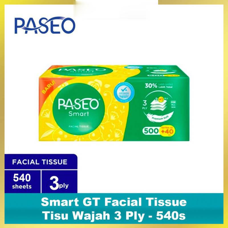 Paseo540 Paseo Tissue 500 +40 Extra Contents Paseo Smart 540 Tissue ...
