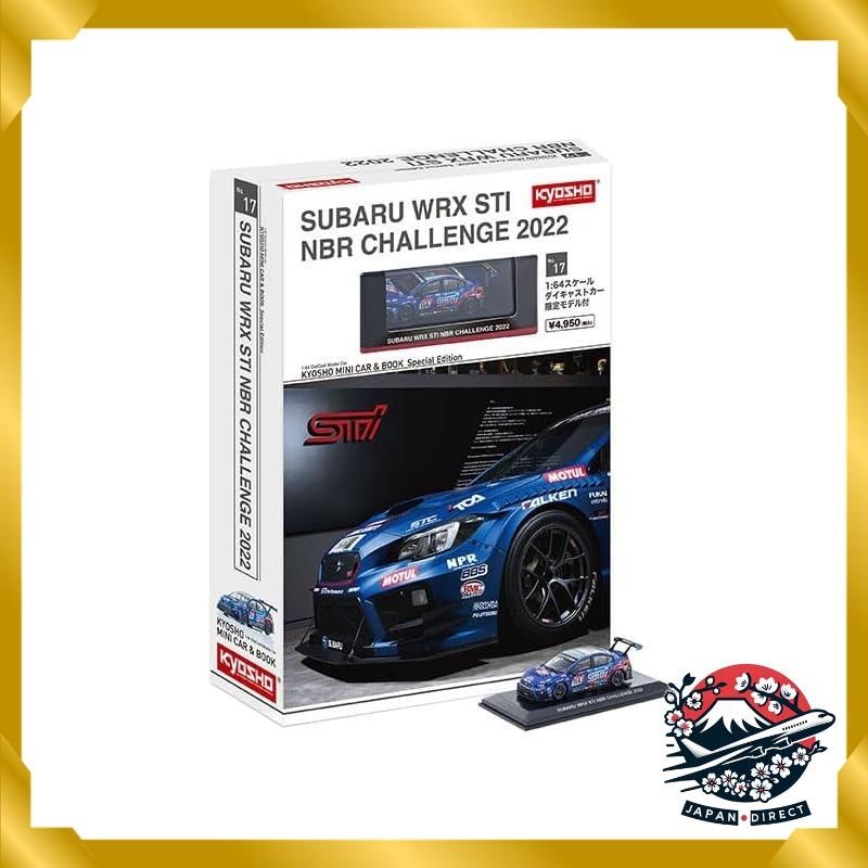 KYOSHO MINI CAR & BOOK No.17 Special Edition 1/64 Subaru WRX STI NBR Challenge 2022 | Shopee ...