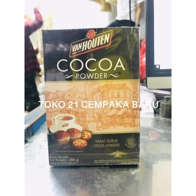 Van Houten Cocoa Powder 180 Grams | Van Houtten Chocolate Powder 180g ...