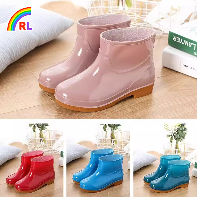 2024New Waterproof Women Rain Boots High Quality Outdoor Foot Wear ...