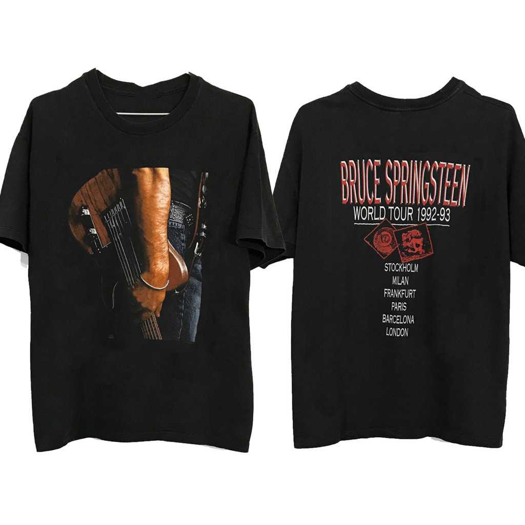 Vintage 1992 Bruce Springsteen World Tour T-Shirt | Shopee Philippines