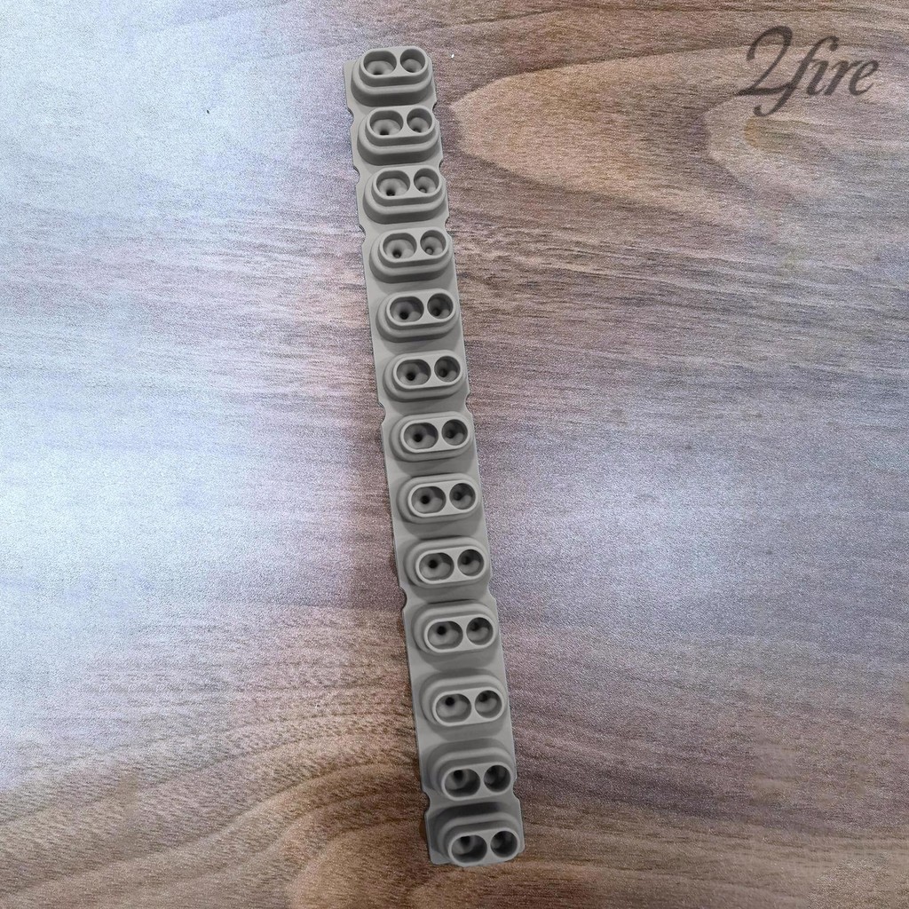 1/2/3 Keyboard Conductive Rubber Repair Keypad Key Contact Strip for ...