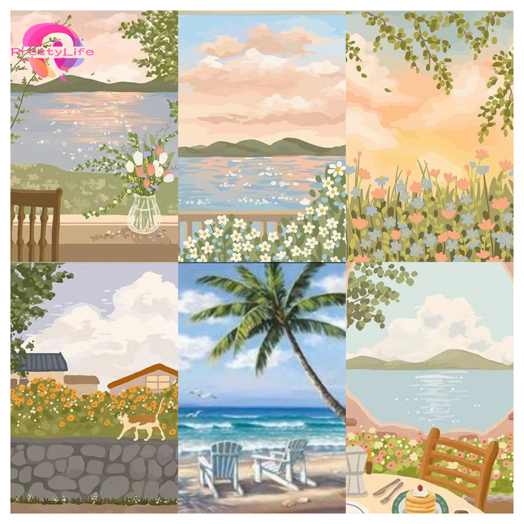 【PL Ready to ship】New Top Product Scenery 5D DIY Diamond Painting ...
