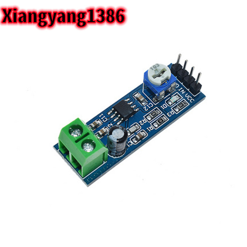 LM386 audio power amplifier module 200 times gain amplifier board mono ...