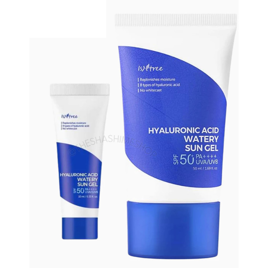 ISNTREE Hyaluronic Acid Watery Sun Gel Acid 50ml Full size | 10ml MINI ...