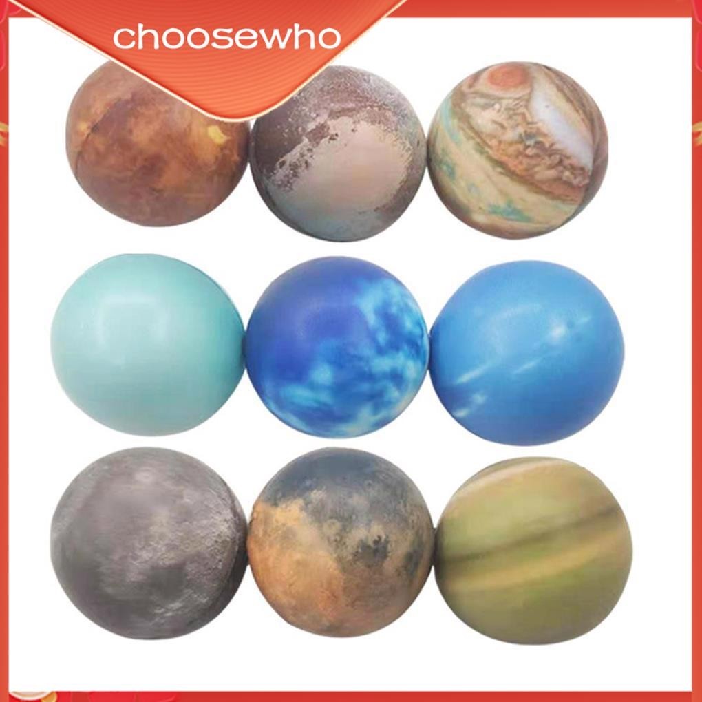 【Choo】9 Pcs Solar System Stress Ball Educational Anti Stress Toys ...