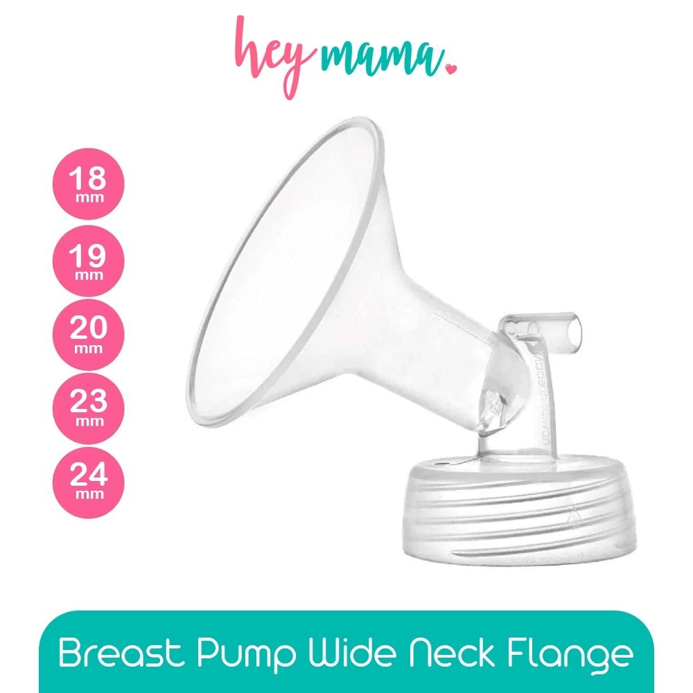 Project Baby Hey Mama Breast Shield flange Wide Neck for spectra breast pump | Shopee Philippines
