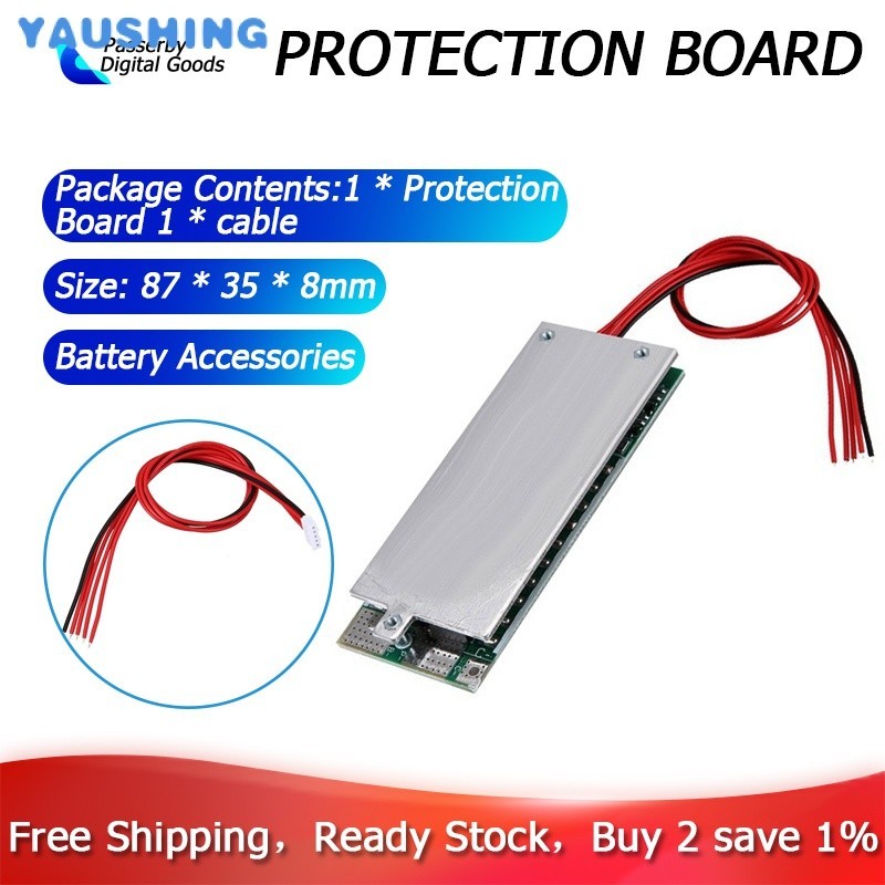 M★-4S 12V 100A Protection Circuit Board Lifepo4 Bms 3.2V With Balanced ...