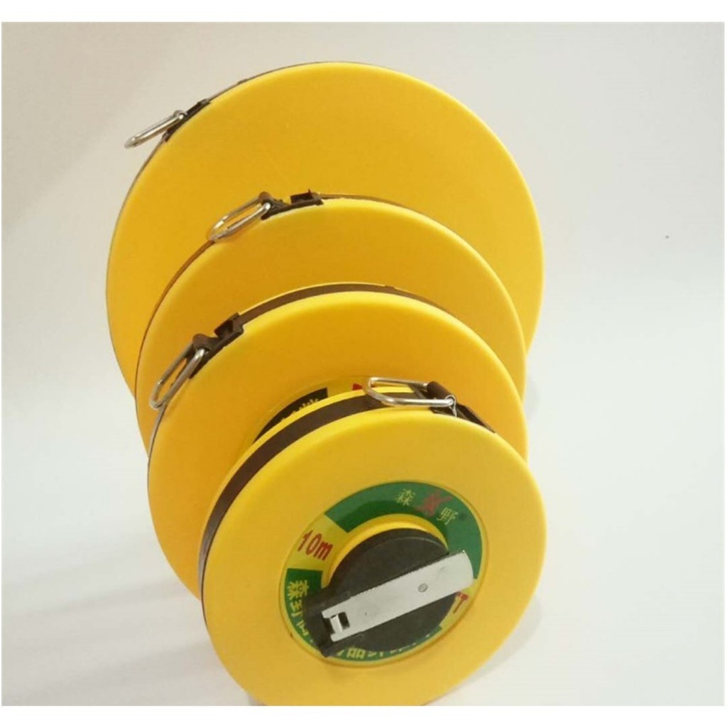 Fiberglass Measuring Tape / Surveyor's Tape Measure Reel With End Hook ...